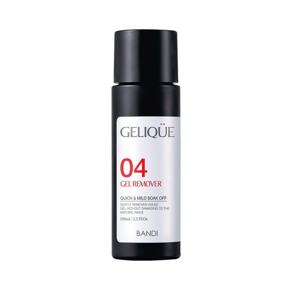 Жидкость для снятия гелевых покрытий100 мл BANDI GELIQUE GEL REMOVER ...