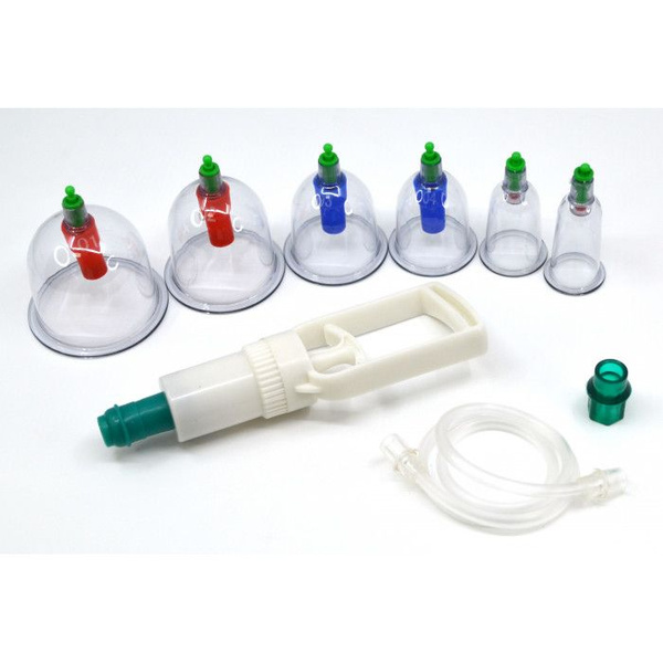 Вакуумные банки Вакумаг YS-0006a 6 шт купить по низкой цене с доставкой в интернет-магазине OZON ...