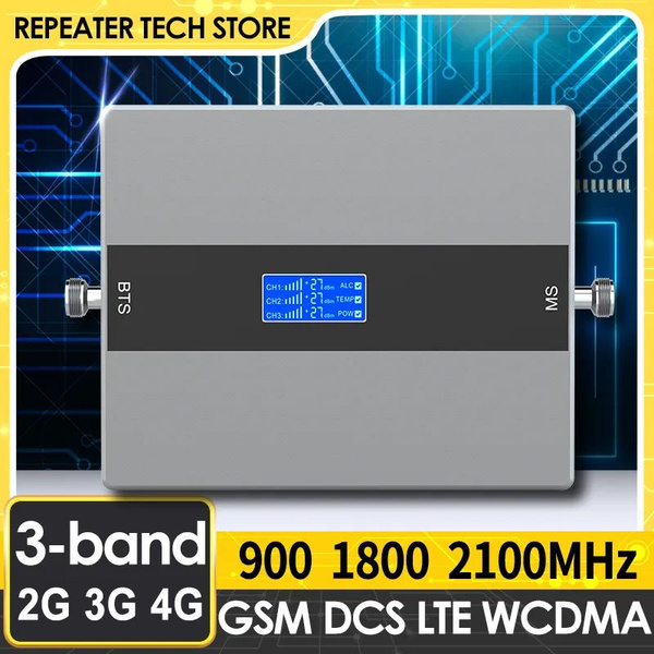 Характеристики Использование в домашних условиях Усилитель сотовой связи 70 дБ, GSM 2G 3G 4G DCS ...