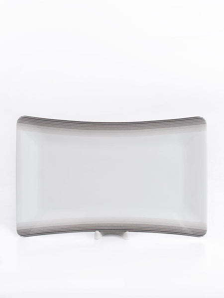 Тарелка Zarin Iran Porcelain Industries Со., Фарфор, диаметр 36 см ...