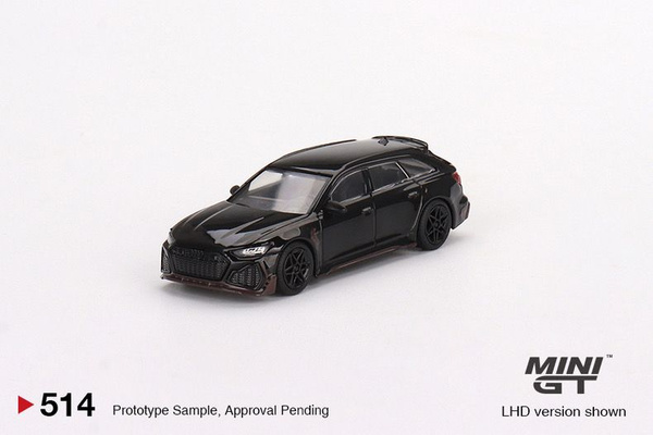 Модель коллекционная Mini GT 1:64 Audi RS6 ABT Black - купить в ...