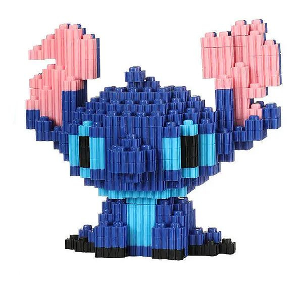 3D Конструктор MAGIC BLOCKS: Стич / Лило и Стич, фигурка из мини-блоков ...