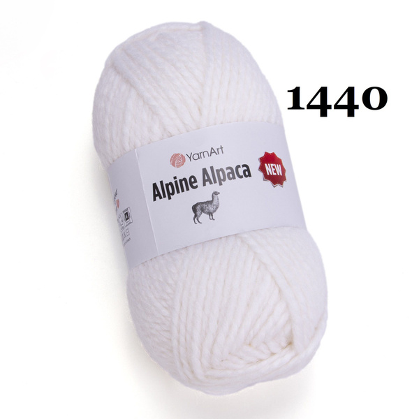 Толстая пряжа для вязания YarnArt Alpine Alpaca "New" 150 г., 120 м ...