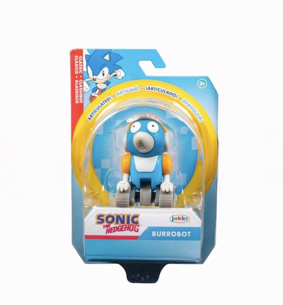 Sonic The Hedgehog Burrobot Action Figure 2,5-дюймовая классическая ...