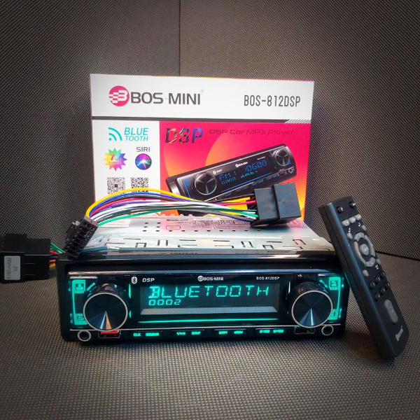 Автомобильная магнитола BOS-MINI BOS-812DSP1 DIN - купить в интернет ...
