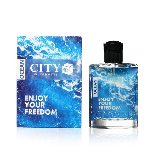 City Parfum City 3D OCEAN Вода парфюмерная 90 мл (1328867603)