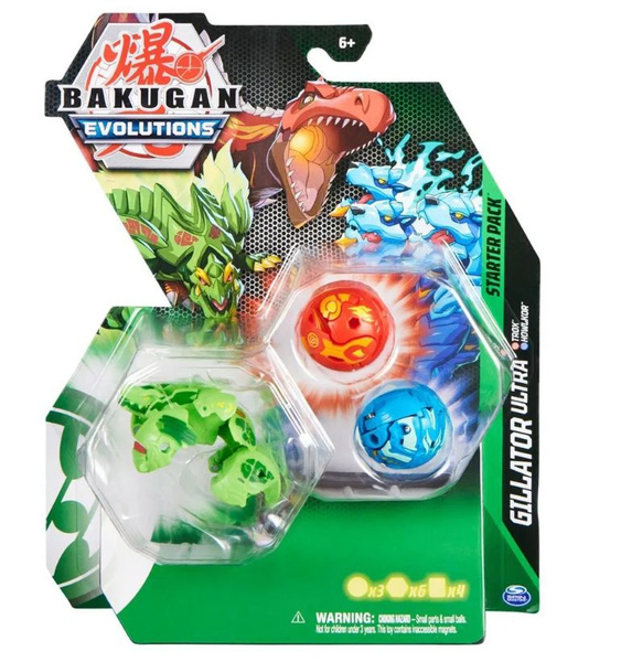 Набор бакуганов Spin Master Bakugan Evolution Gillator Ultra 20140999 ...