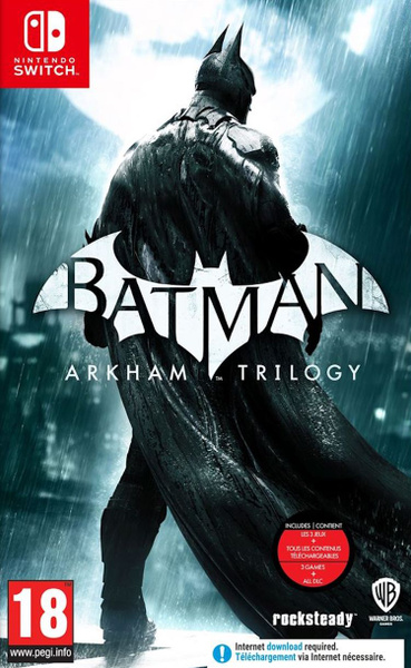 Игра Batman: Arkham Trilogy Collection Русская (Nintendo Switch ...