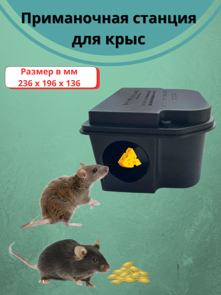 Приманочная станция для крыс, Контейнер-К - купить с доставкой по ...