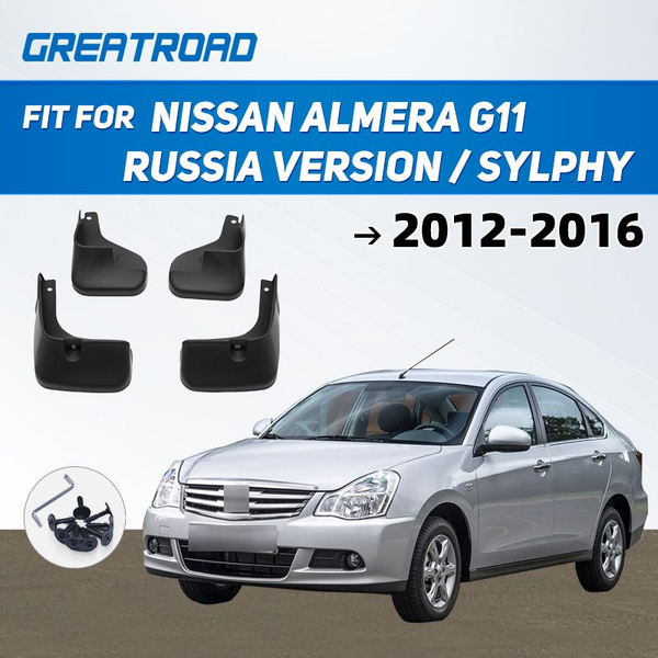Крыло для автомобиля, арт. брызговик набор Применимо к Nissan G15 G11 Almera RU-Version 2012 ...