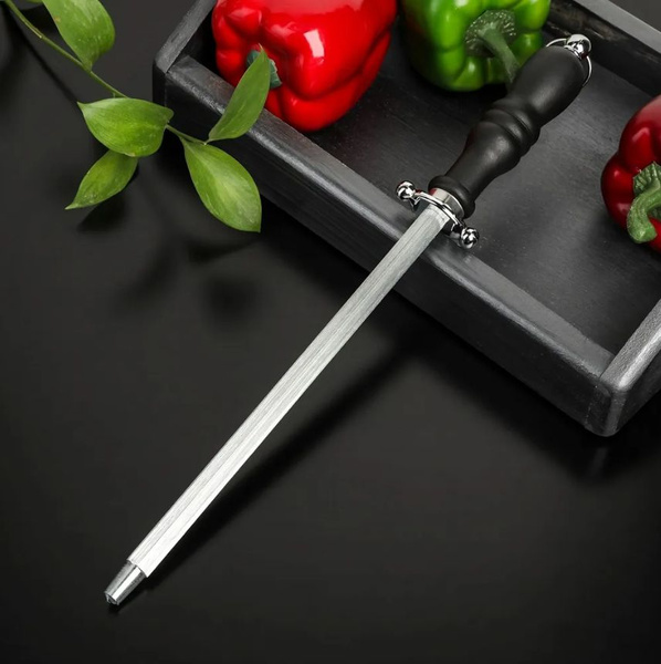 Точилка для ножей и ножниц / Мусат Ножеточка механическая ручная ...