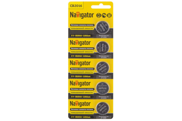 Navigator Батарейка, 20 шт - купить с доставкой по выгодным ценам в ...