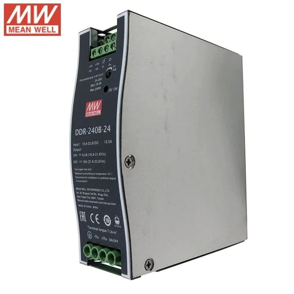 DC-DC преобразователь DDR-240B-24 на DIN-рейку (51337) - купить по выгодной цене в интернет ...