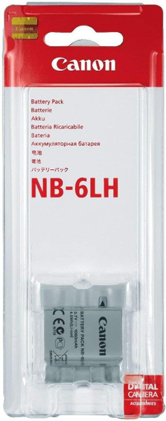 аккумулятор CANON NB 6LH - купить с доставкой по выгодным ценам в интернет-магазине OZON ...