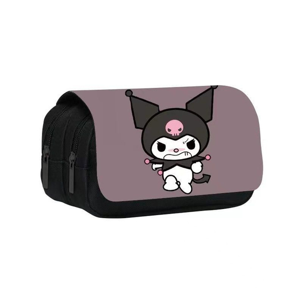 куроми пенал аниме kuromi с двумя отделениями 20x10x7,5см (10 штук ...