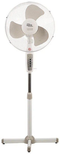 Вентилятор Oasis VF-40TW белый, серый купить по низкой цене с доставкой в интернет-магазине OZON ...