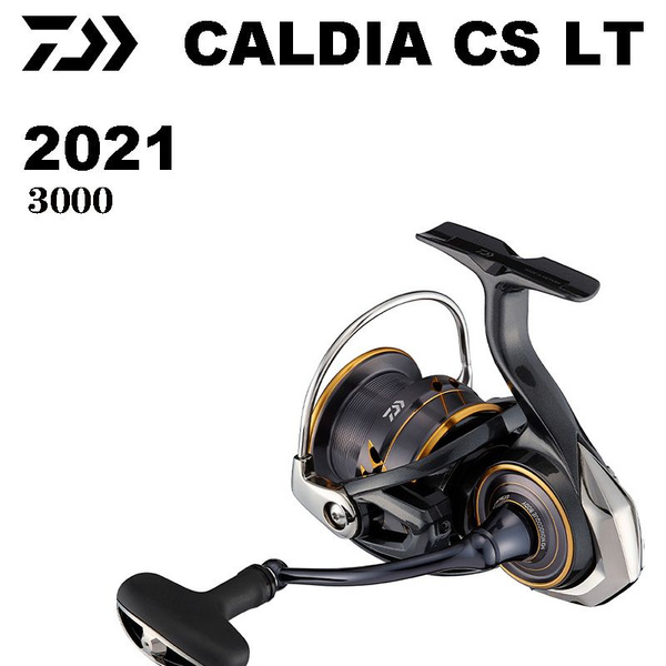 Катушка Daiwa 21 CALDIA CS LT 3000, С передним фрикционом, 3000 ...