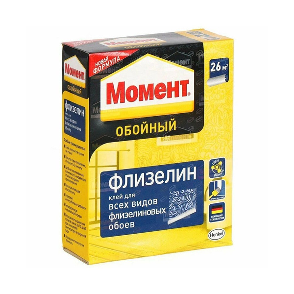 Клей для обоев Момент Клей для всех видов флизелиновых обоев Флизелин ...