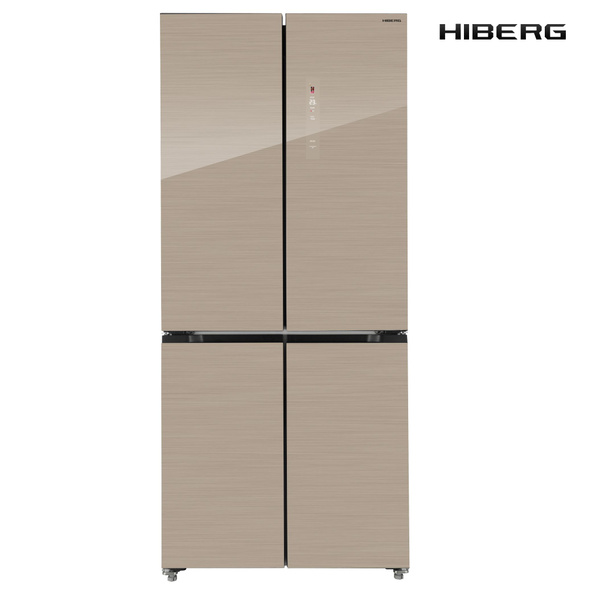 Холодильник Hiberg RFQ-600DX, темно-бежевый - купить по доступной цене ...