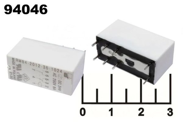 Реле 24V 8A/250V RM-84-2012-35-1024 - купить с доставкой по выгодным ...