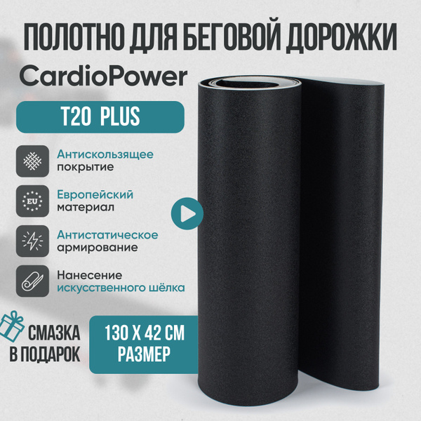 Беговое полотно, полотно для беговой дорожки CardioPower T20 plus ...