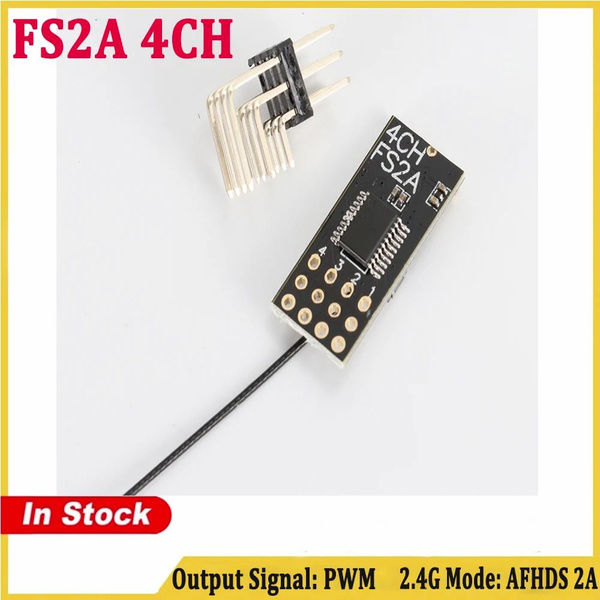 FS2A 4CH AFHDS 2A Мини-совместимый приемник с ШИМ-выходом для ...