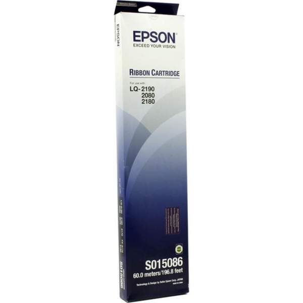 Расходник для печати Epson C13S015086, Черный (black), для матричного ...