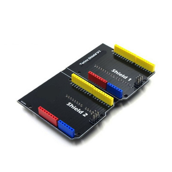 Плата расширения YwRobot Twins Shield для Arduino UNO - купить с доставкой по выгодным ценам в ...