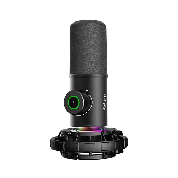 Микрофон игровой (для стриминга) Fifine K658 PLUS RGB - купить по ...