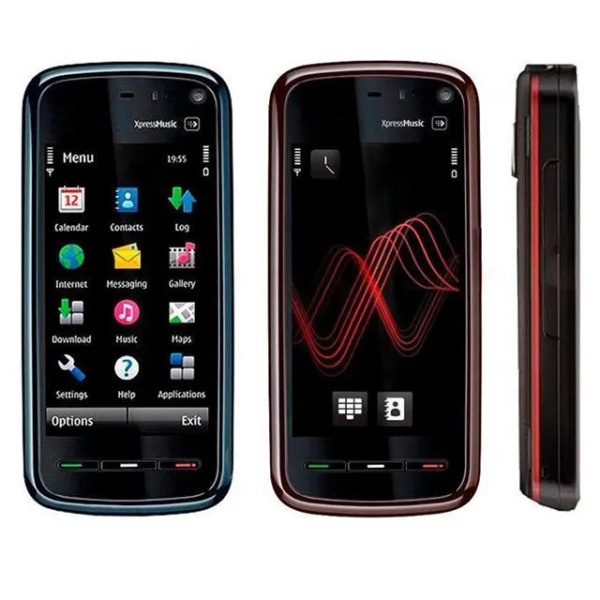 Мобильный телефон Nokia XpressMusic 5800, красный - купить по выгодной ...