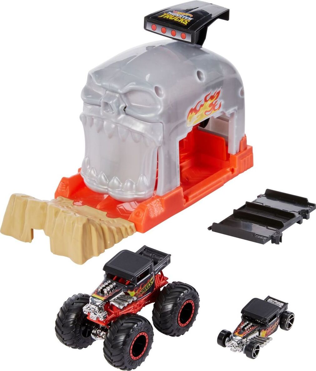 Игрушечный трек Mattel Hot Wheels Монстр трак Гараж Костолом, GKY01 ...