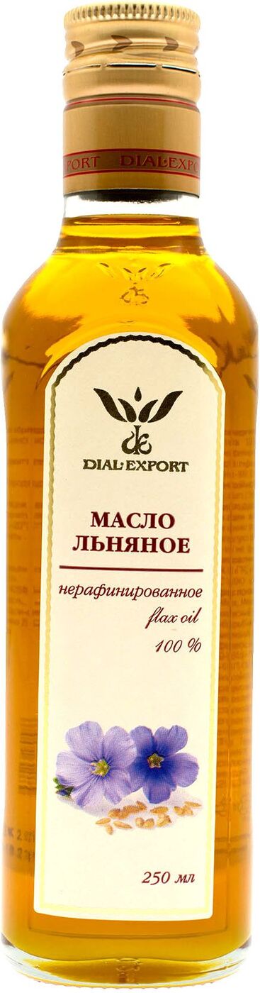 Льняное масло Dial-Export, 250 мл — купить в интернет-магазине OZON с ...