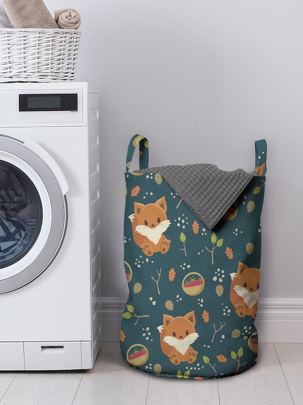 Корзина для белья, Бак для белья JoyArty, 45 л, Войлок, Полиэстер купить по выгодной цене в ...