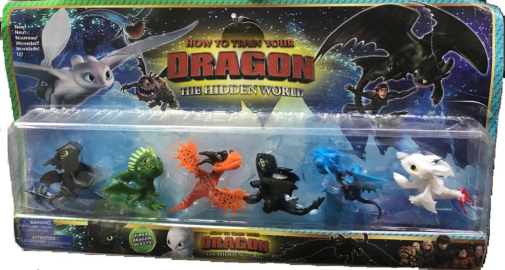 Набор фигурок драконов Как приручить дракона / How to Train Your Dragon ...