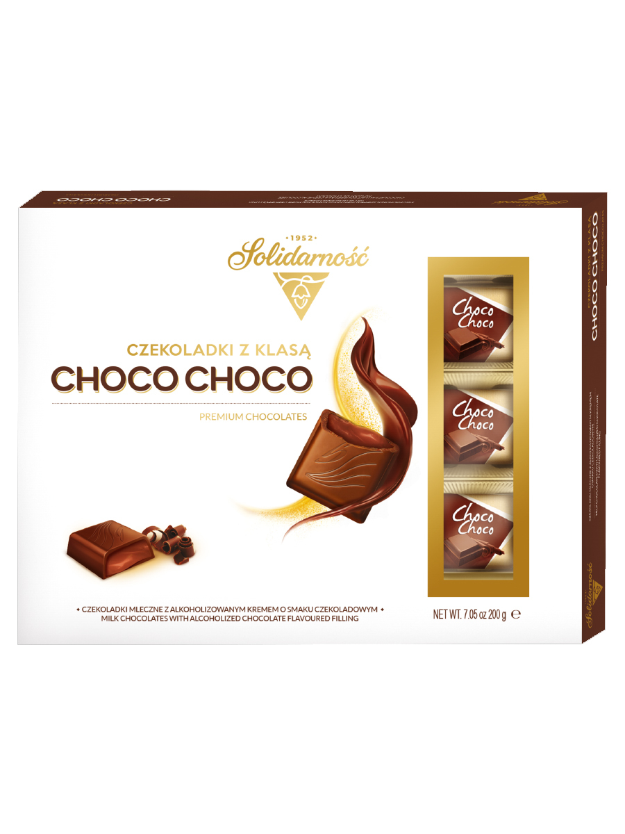 Шоколадные конфеты с начинкой с добавлениям алкоголя: шоколад Choco ...