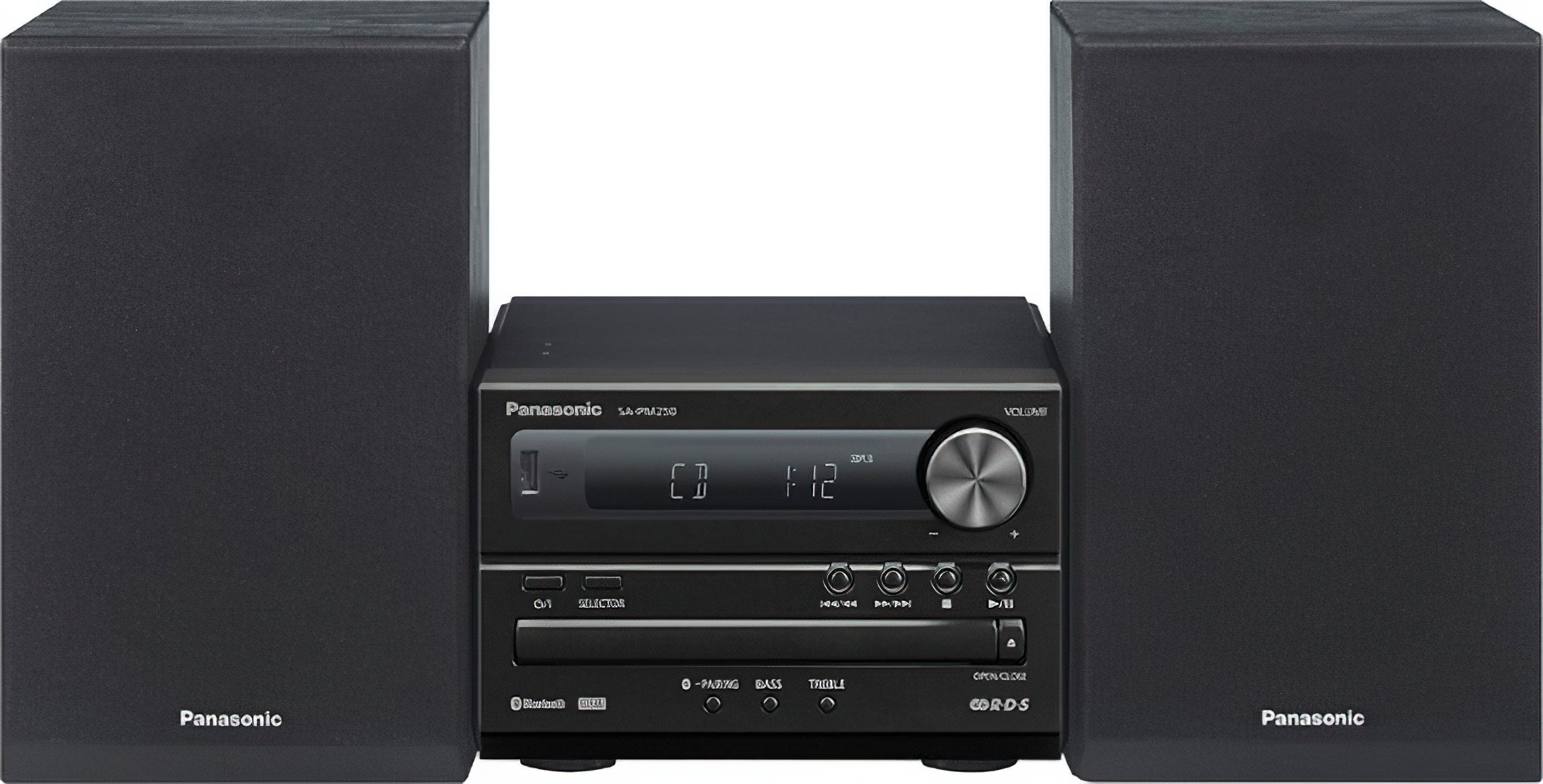 Музыкальный центр Panasonic SC-PM250EE-K, черный купить по доступной ...