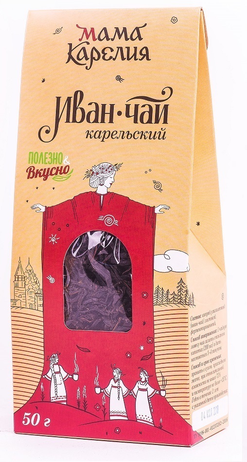 Напиток чайный "Иван-чай Карельский" 50 г карт. пакет, — купить в ...