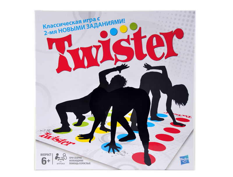 Твистер Напольная семейная игра Twister — купить в интернет-магазине ...