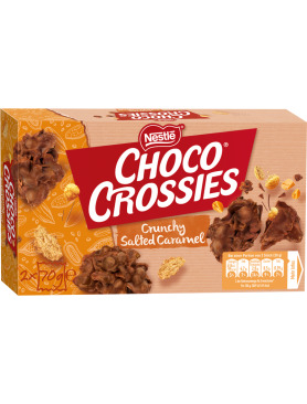 Конфеты Nestle Choco Crossies Crunchy Salted Caramel Хрустящая соленая ...