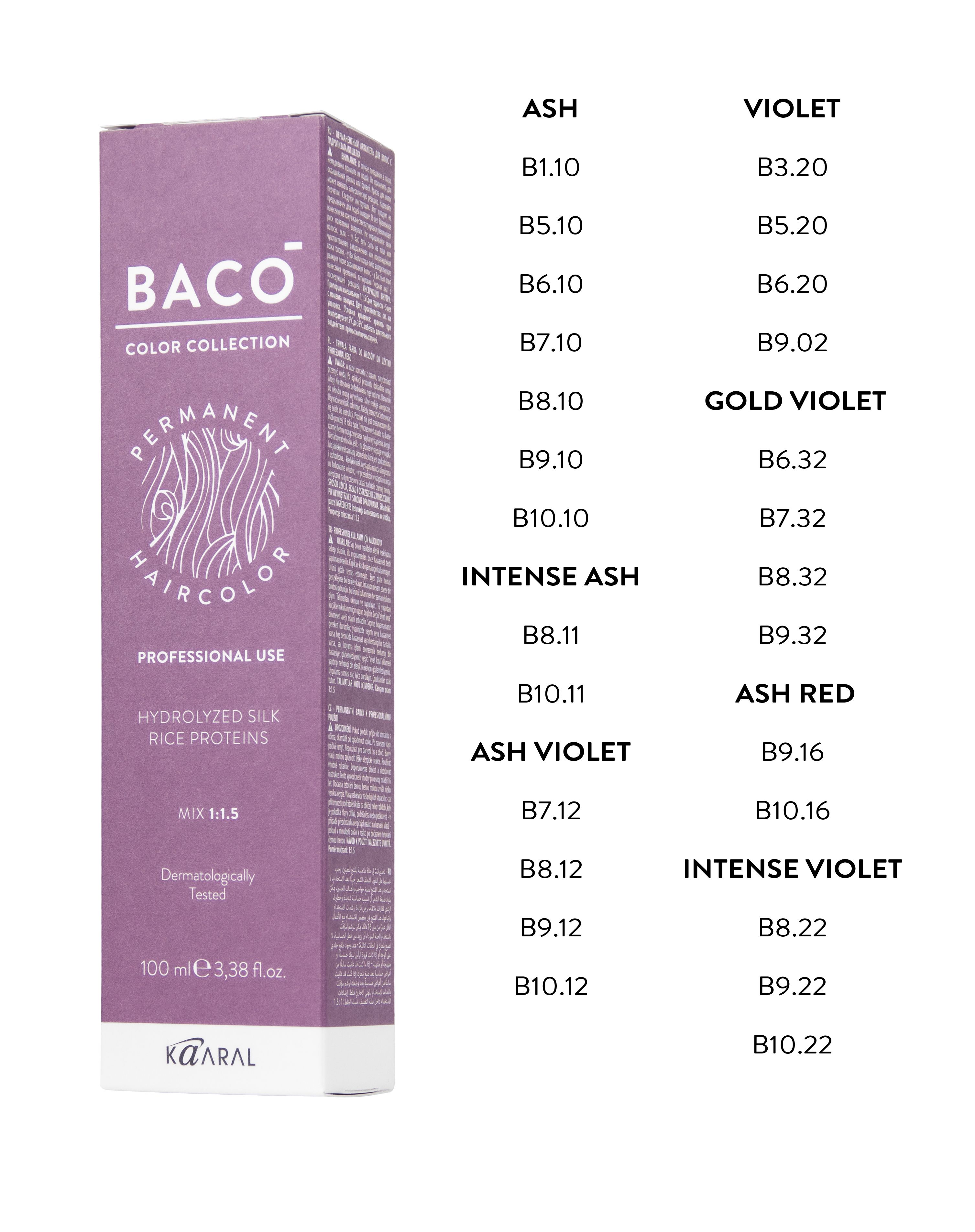 Краски для волос KAARAL BACO COLOR COLLECTION купить на OZON по низкой цене
