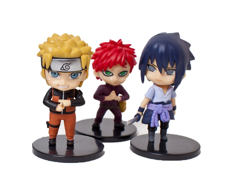 Набор фигурок Naruto 1st gen B #2 / Наруто (9см 3шт в пакете) — купить ...