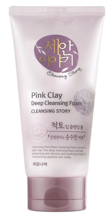GRACEDAY Пенка для умывания с розовой глиной/PINK CLAY anti-trable foam ...