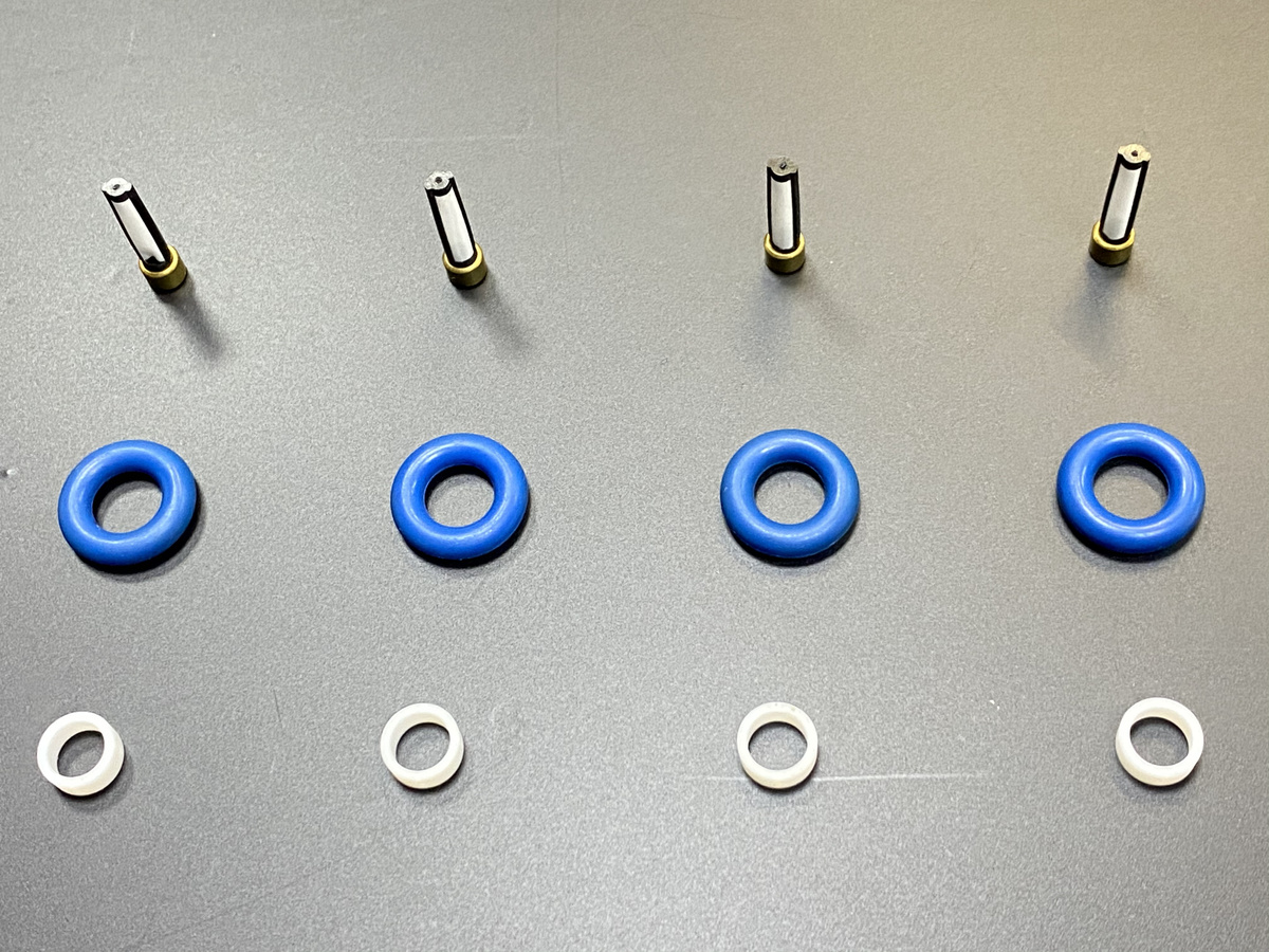 Комплект колечек топливной форсунки на 4 штуки AUDI, Skoda, SEAT, VW 1 ...