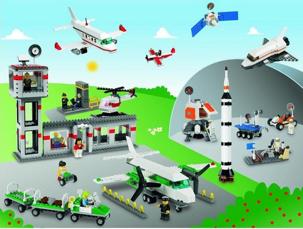 Конструктор LEGO Education PreSchool System Космос и аэропорт 9335 ...
