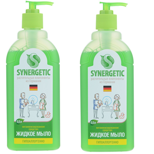 Synergetic Жидкое мыло 1000 мл - купить с доставкой по выгодным ценам в ...