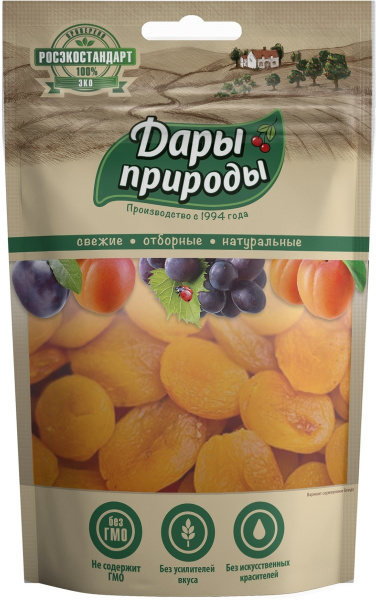 Дары Природы кайса абрикос сушеный, 150 г - купить с доставкой по ...