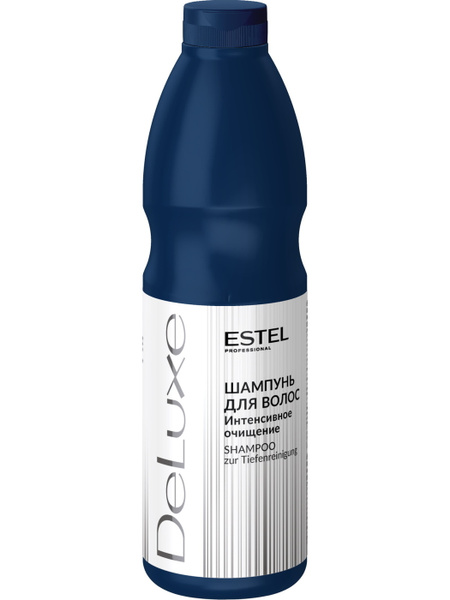 ESTEL PROFESSIONAL Шампунь DE LUXE для очищения волос интенсивный 1000 мл купить на OZON по ...