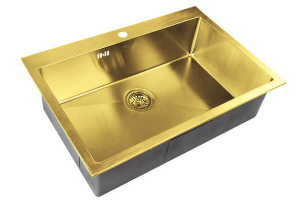 Мойка ZorG Inox BRONZE SZR-7551 BRONZE PVD - купить с доставкой по ...