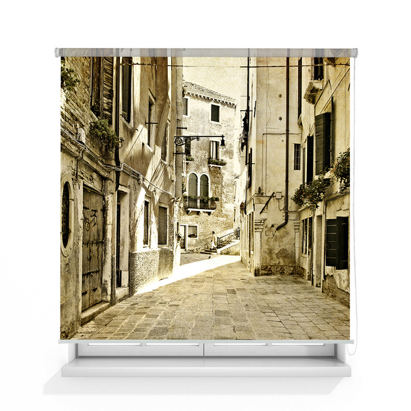 Рулонные шторы DIVINO decor Город граффити , размер 120х170 см ...