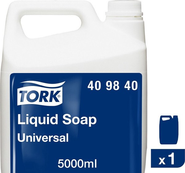 Tork Мыло жидкое Universal 5л 409840 - купить с доставкой по выгодным ...